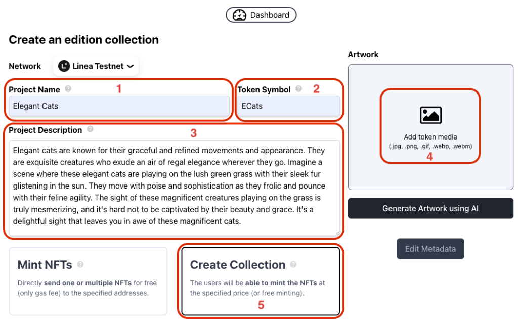 How to Create Edition Digital Collectibles - NFTs2Me
