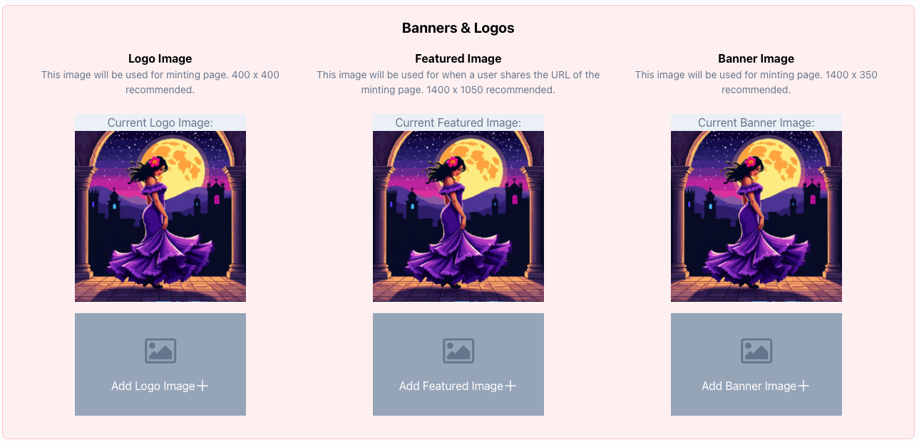 How to Create an NFT Project on Ink with NFTs2Me - NFTs2Me