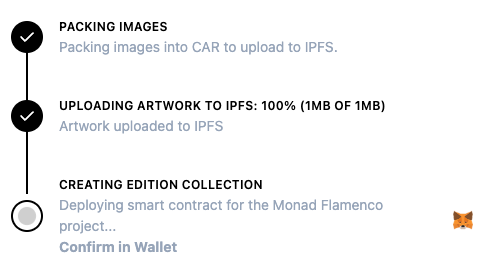 How to Create an NFT Project on Monad with NFTs2Me - NFTs2Me